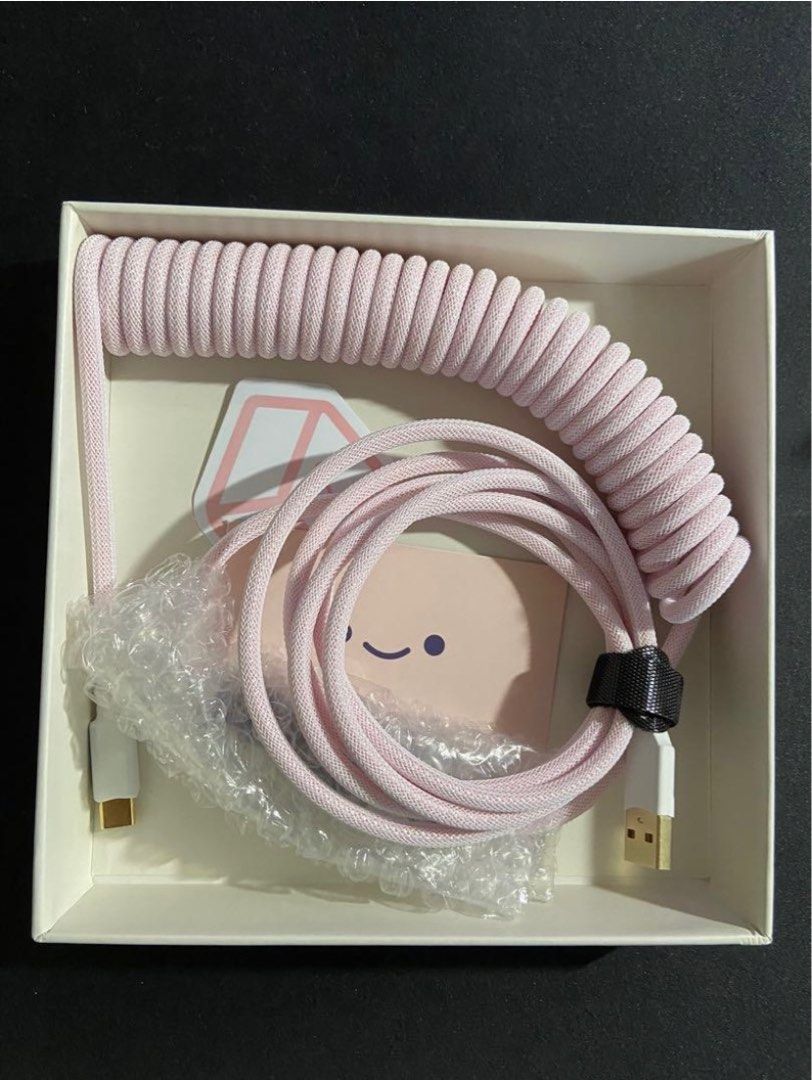 osume sakura coiled aviator keyboard cable, Computers & Tech, Parts ...