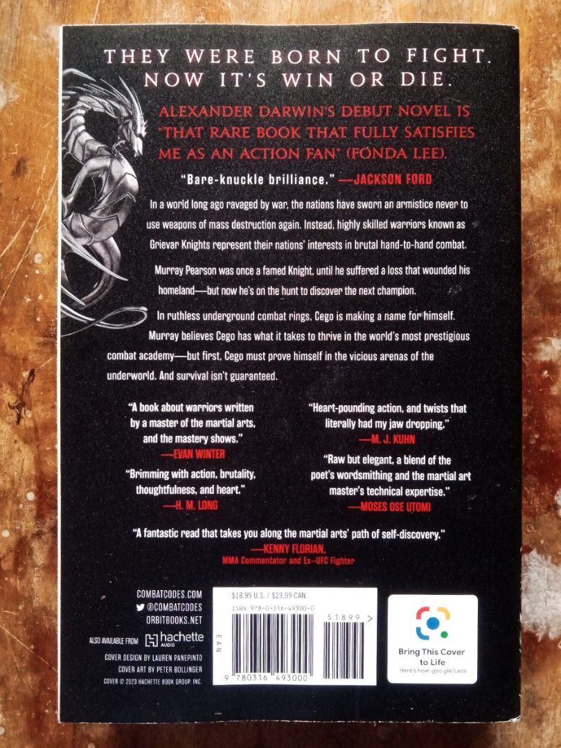 PB The Combat Codes, Alexander Darwin on Carousell