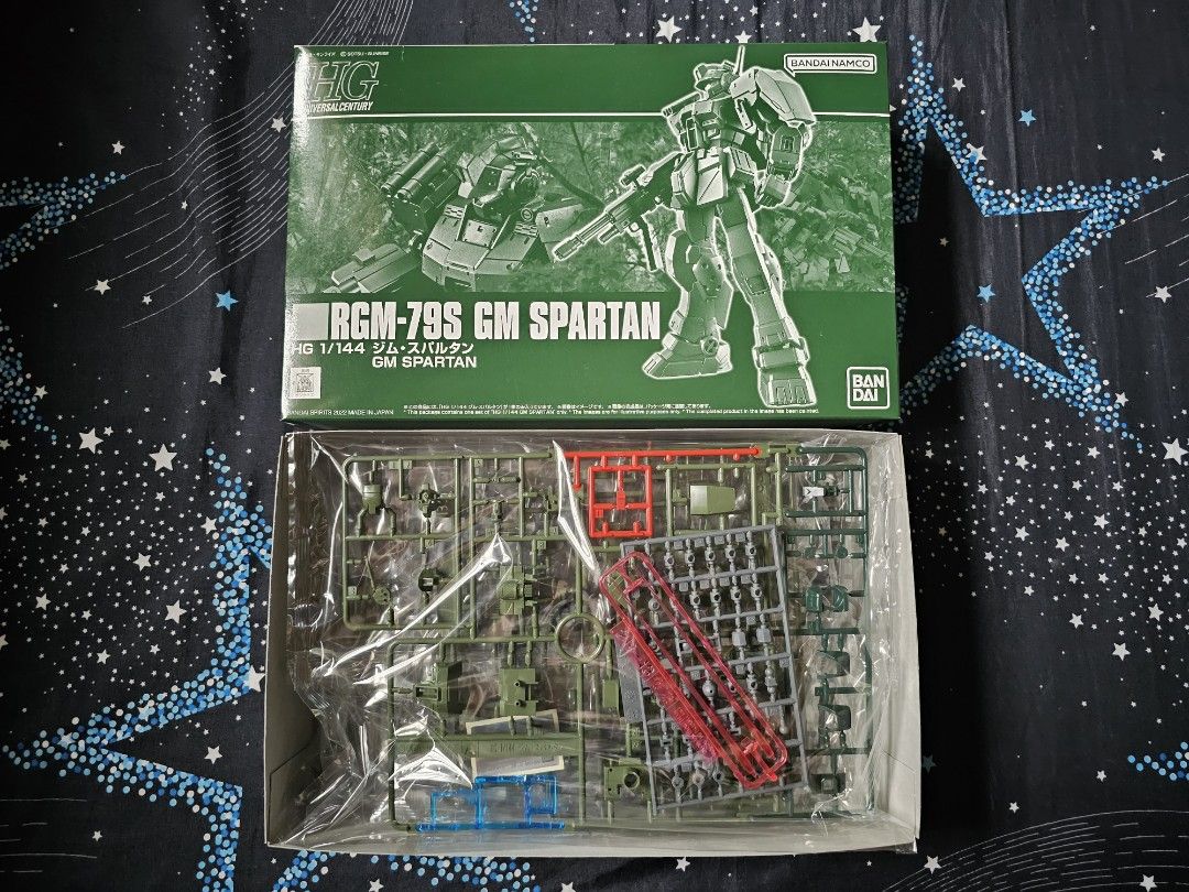 P-Bandai HG 1/144 RGM-79S GM Spartan Gundam, Hobbies & Toys, Toys & Games on Carousell