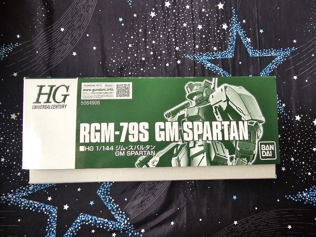 P-Bandai HG 1/144 RGM-79S GM Spartan Gundam, Hobbies & Toys, Toys & Games on Carousell