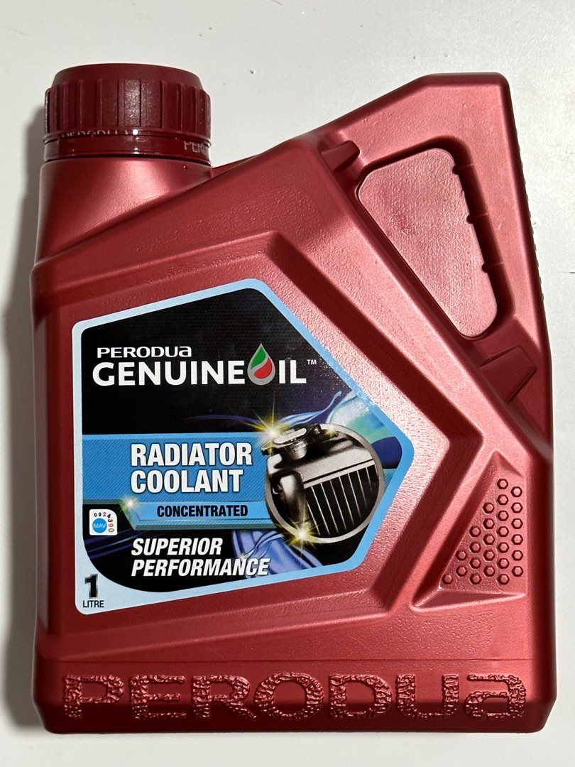 Perodua Radiator Coolant Concentrated 1L, Auto Accessories on Carousell