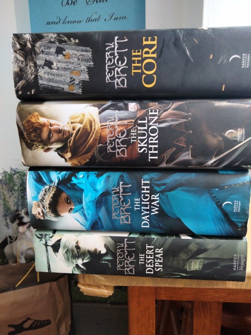 Peter V Brett, Brent Weeks, The Horus Heresy, Neil Gaiman, Bernard ...