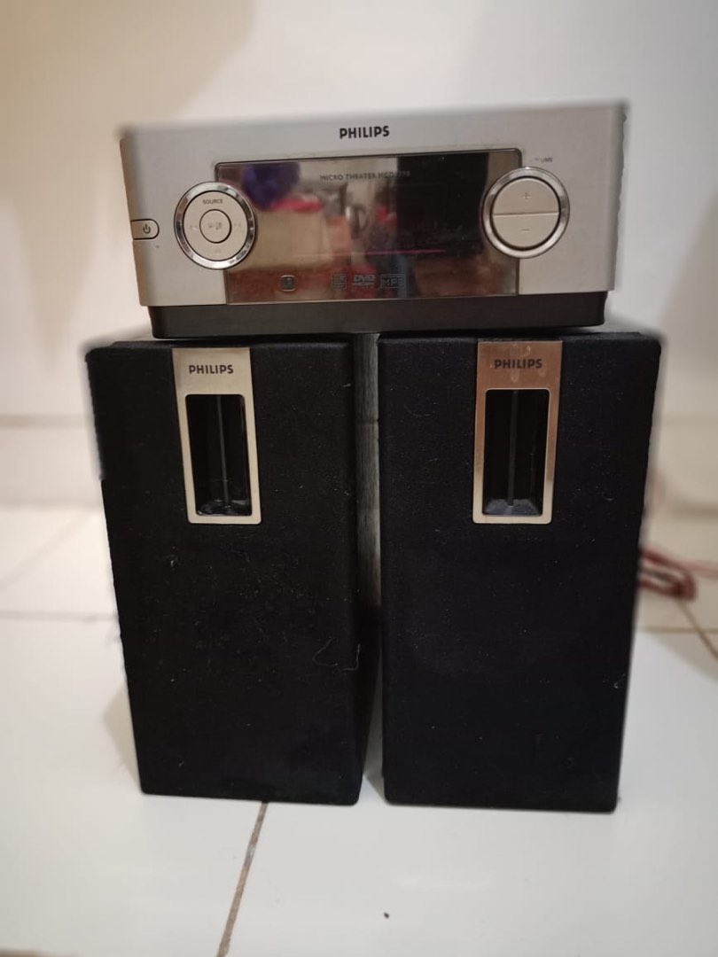 Philips Micro Theater MCD 139b Sound System , Elektronik, Audio di Carousell