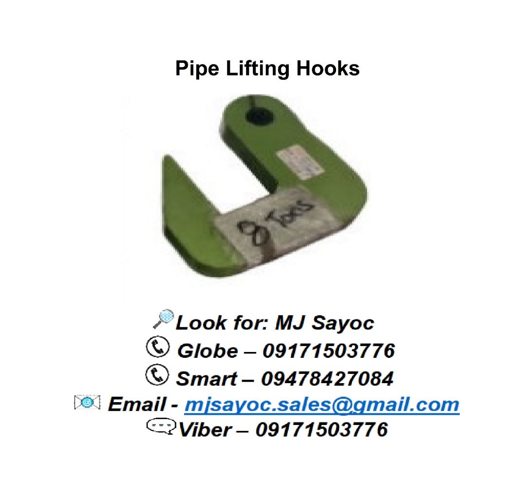 Pipe Lifting Hooks, Commercial & Industrial, Construction Tools ...