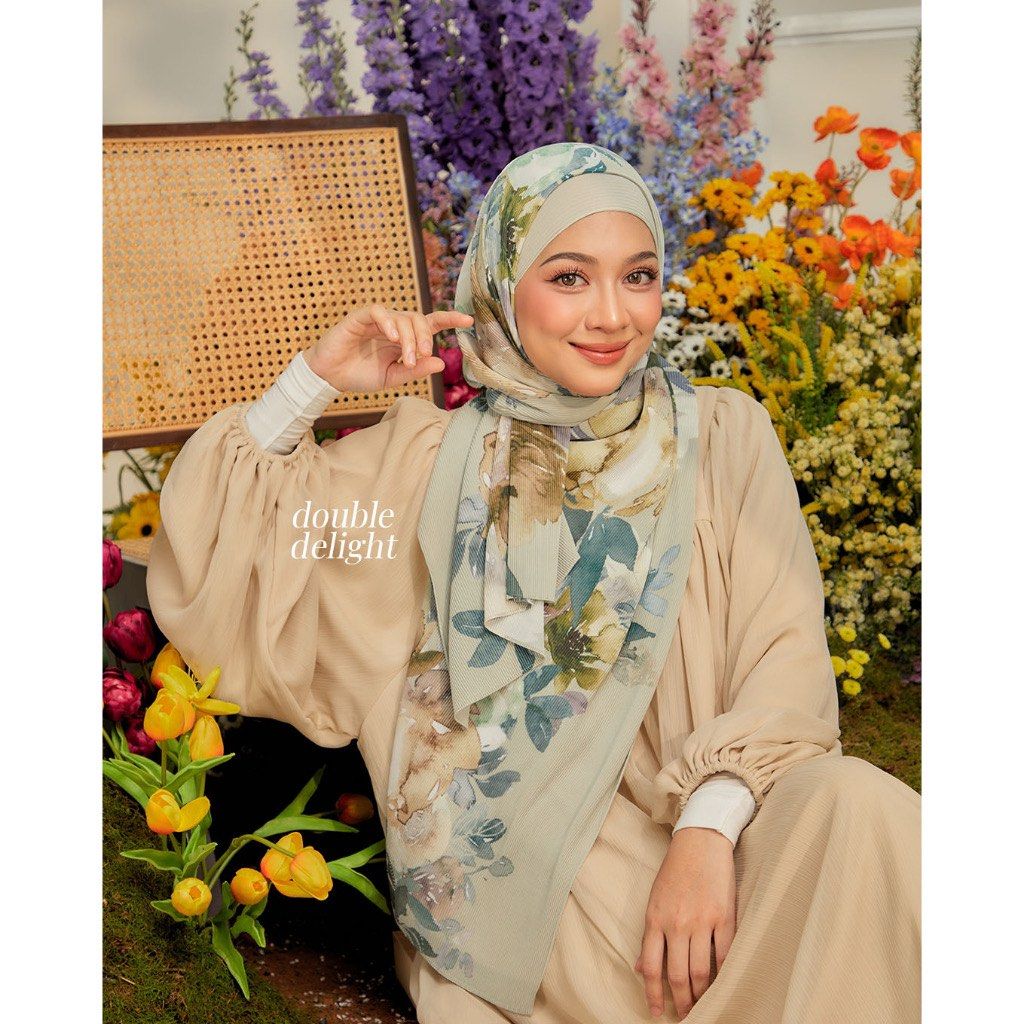 Pleated Shawl Milala Attire , Women's Fashion, Muslimah Fashion, Hijabs ...