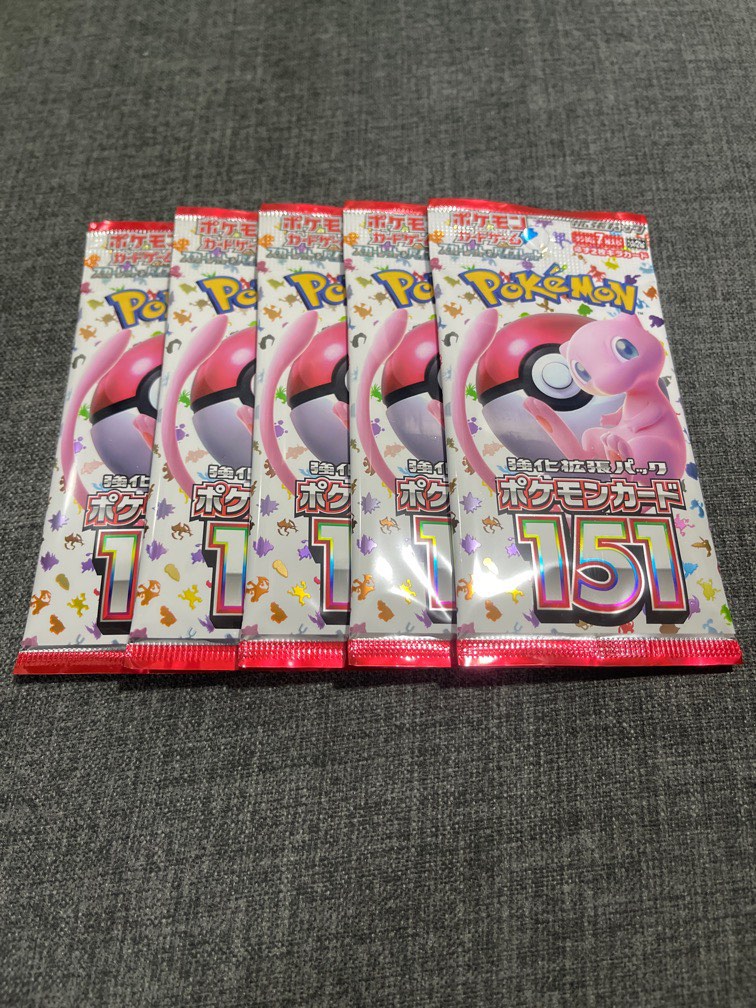 Pokemon 151 Loose Pack (Japanese), Hobbies & Toys, Toys & Games on ...