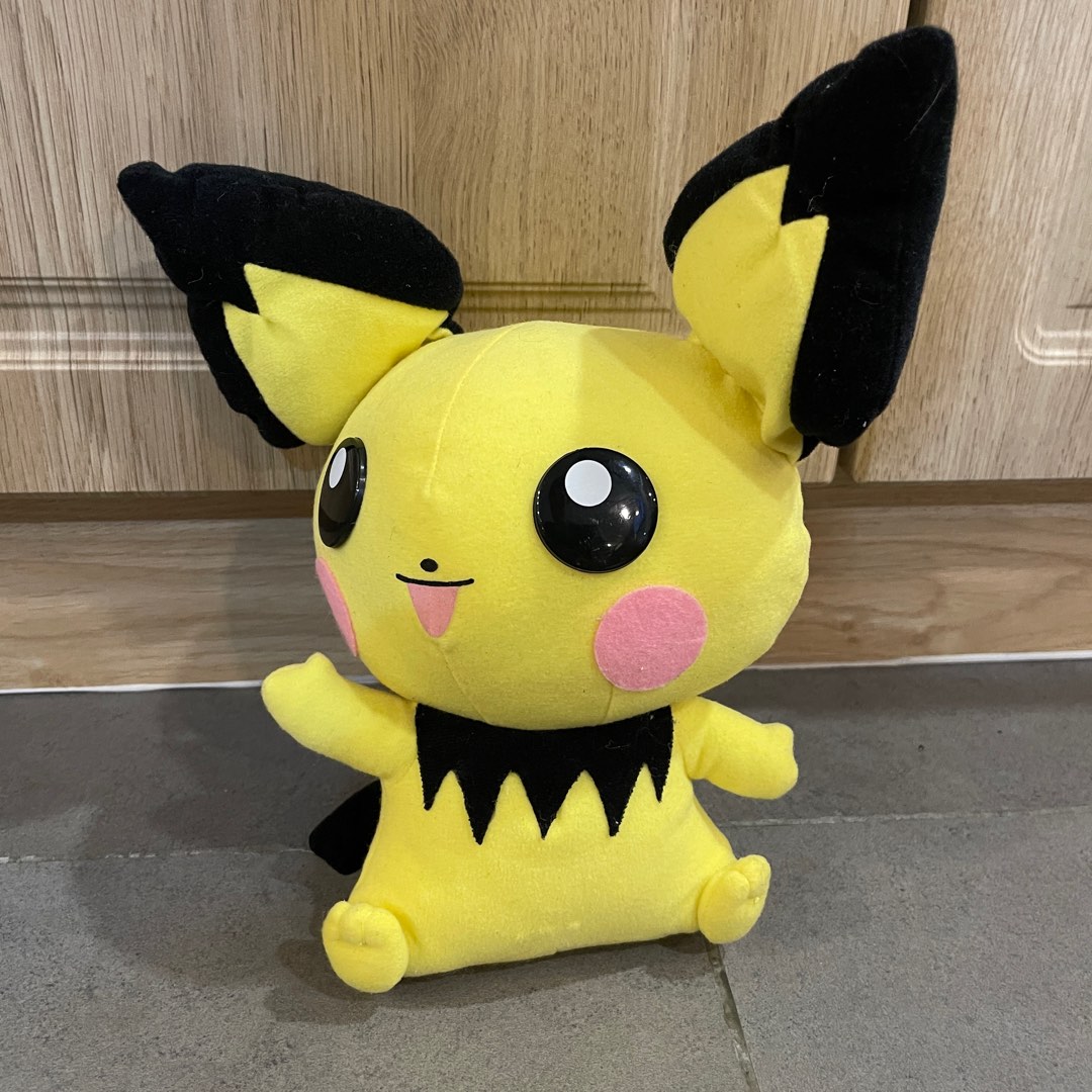 Pokemon Pokémon Pichu Pikachu Plush Plushie Plushy Soft Toy Cute ...