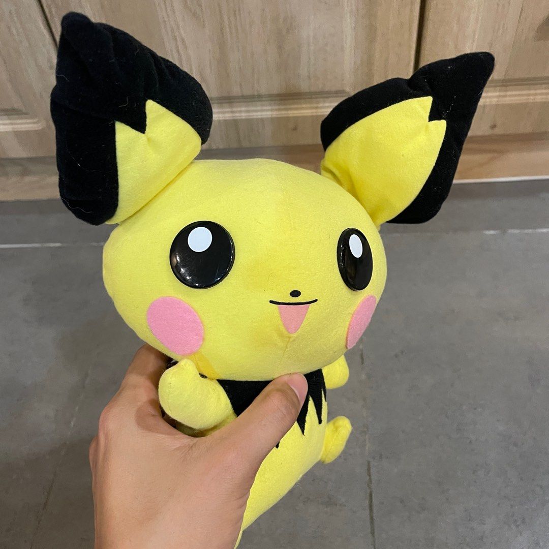 Pokemon Pokémon Pichu Pikachu Plush Plushie Plushy Soft Toy Cute ...