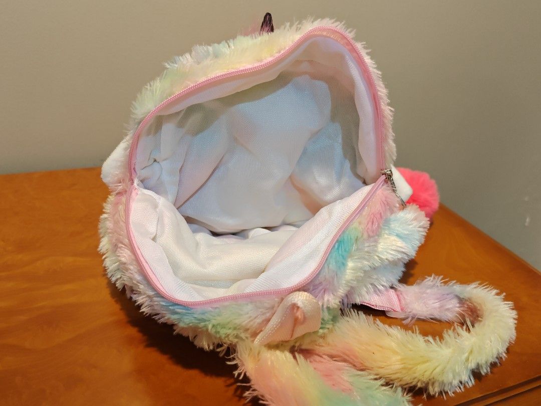 Pony Furry Backpack, Babies & Kids, Babies & Kids Fashion on Carousell