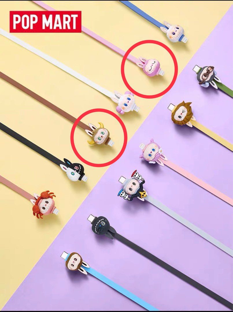 POP MART Phone Cable, Hobbies & Toys, Memorabilia & Collectibles, Fan ...