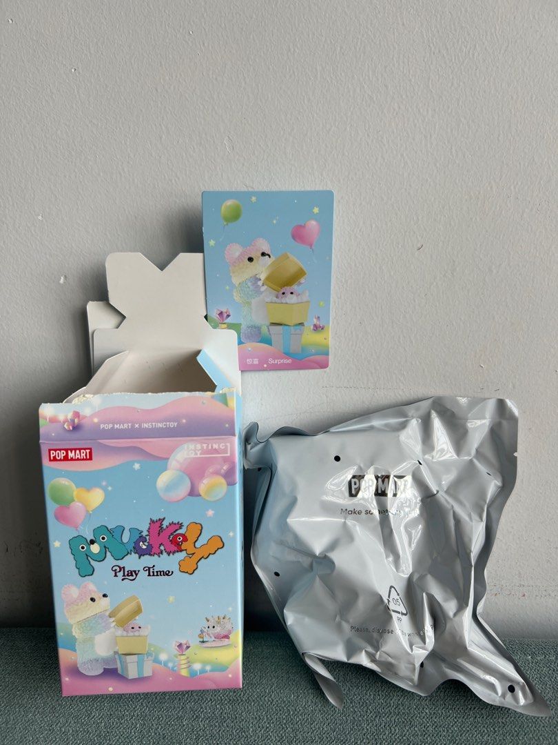 Popmart Muckey Play Time Figurines, Hobbies & Toys, Toys & Games on ...