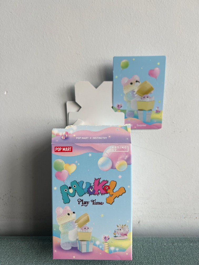Popmart Muckey Play Time Figurines, Hobbies & Toys, Toys & Games on ...