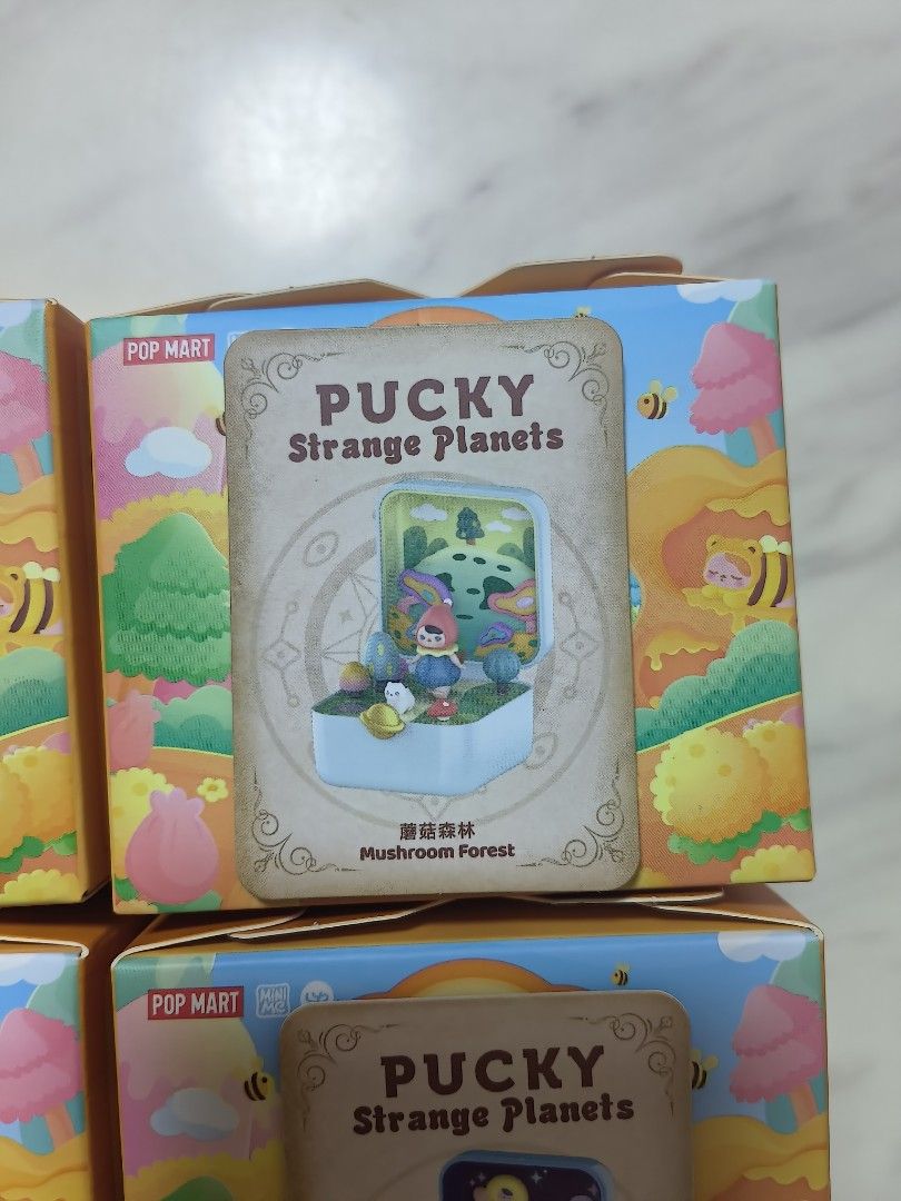 PopMart Pucky Strange Planets Valley of Music, Mushroom Forest, Land of ...