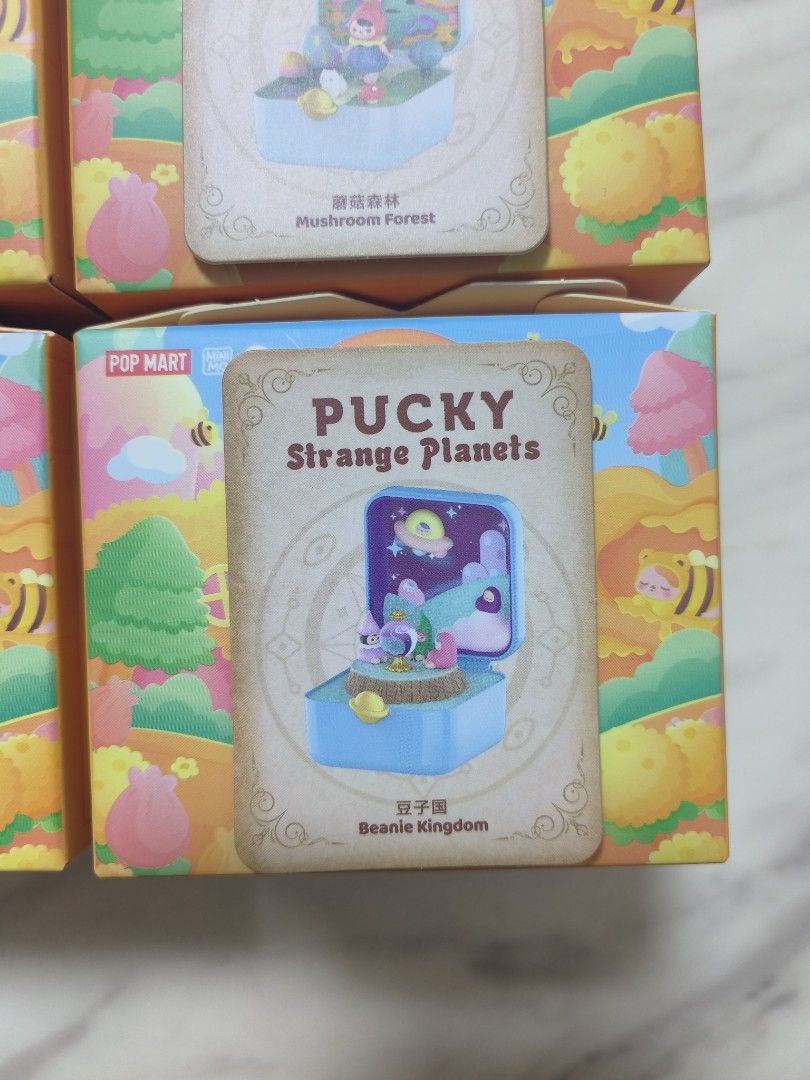 PopMart Pucky Strange Planets Valley of Music, Mushroom Forest, Land of ...