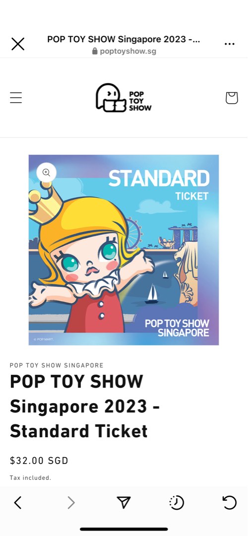 POPMART TOY SHOW TICKET, Tickets & Vouchers, Event Tickets on Carousell