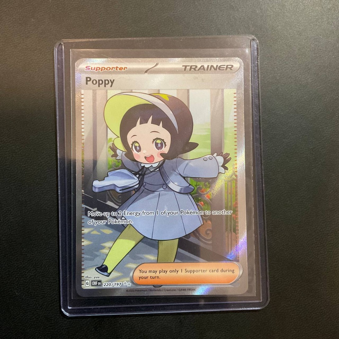 Poppy #220 Pokemon Obsidian Flames (no pikachu or charizard), Hobbies ...