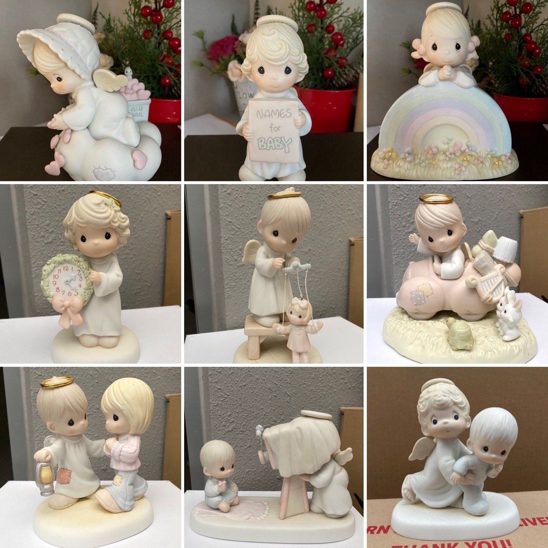 Precious moments angels figurines, Hobbies & Toys, Toys & Games on ...