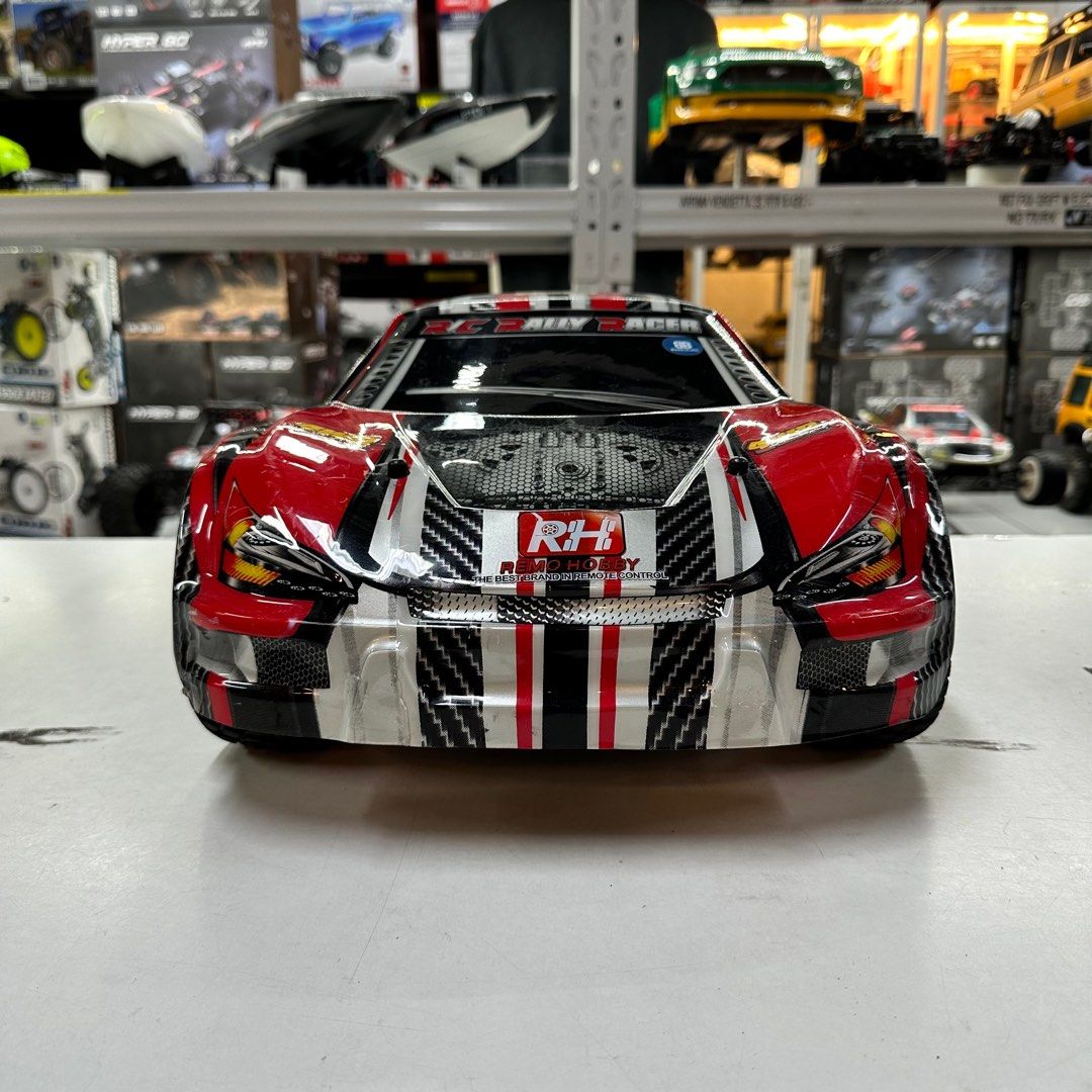 [PRE-OWNED] 1/8 REMO HOBBY RALLY MASTER 2-3S BRUSHLESS RTR RC CAR ...