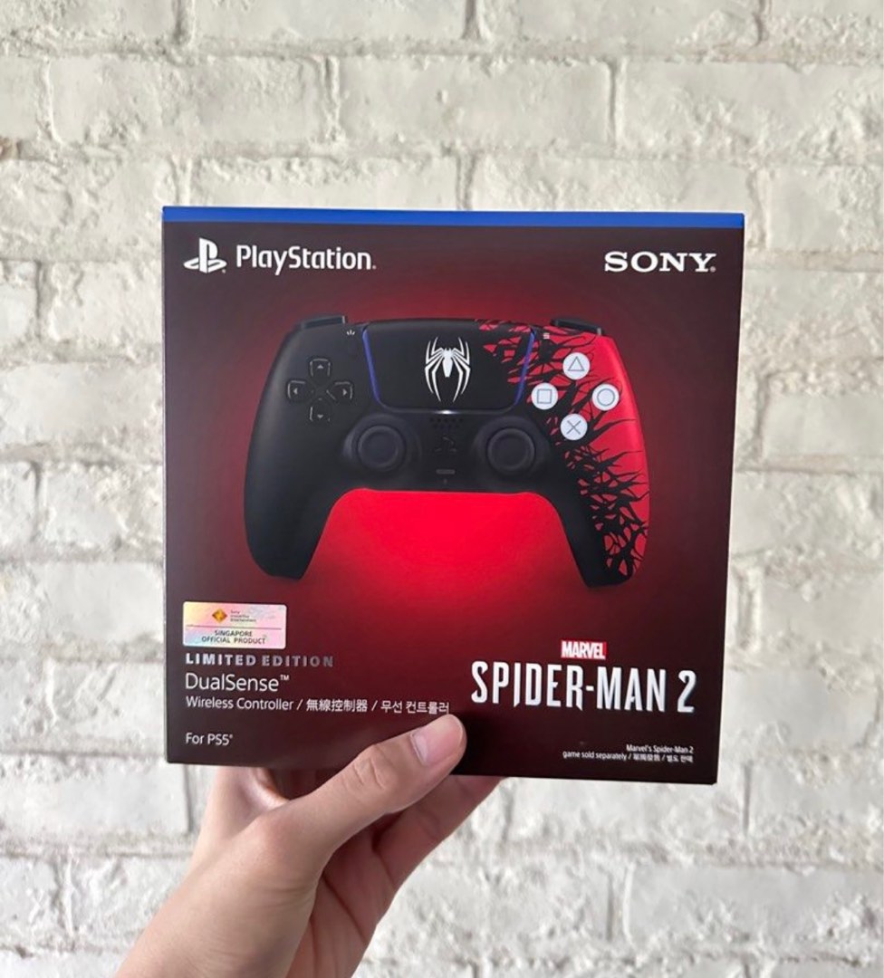 PS5 Marvel Spider-man 2 Limited Edition Dualsense Controller (SG Local ...