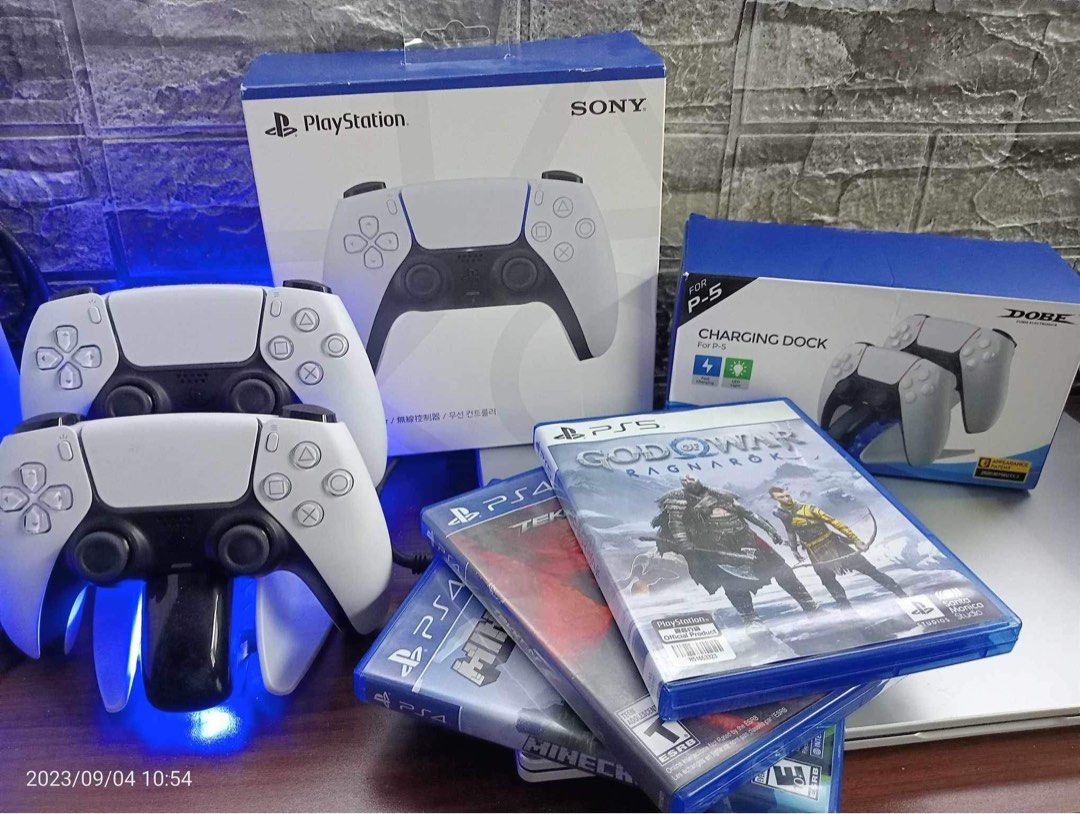 Ps5 with box and receipt on Carousell