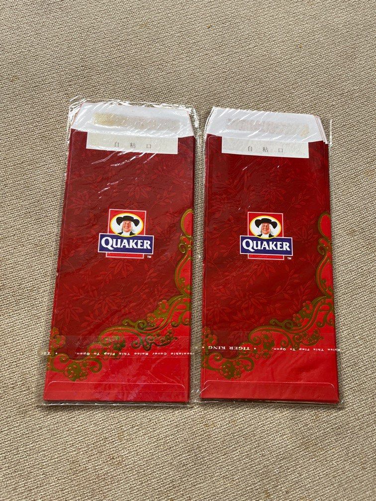 Quaker Red Packet (All 2 packs), Hobbies & Toys, Stationery & Craft ...