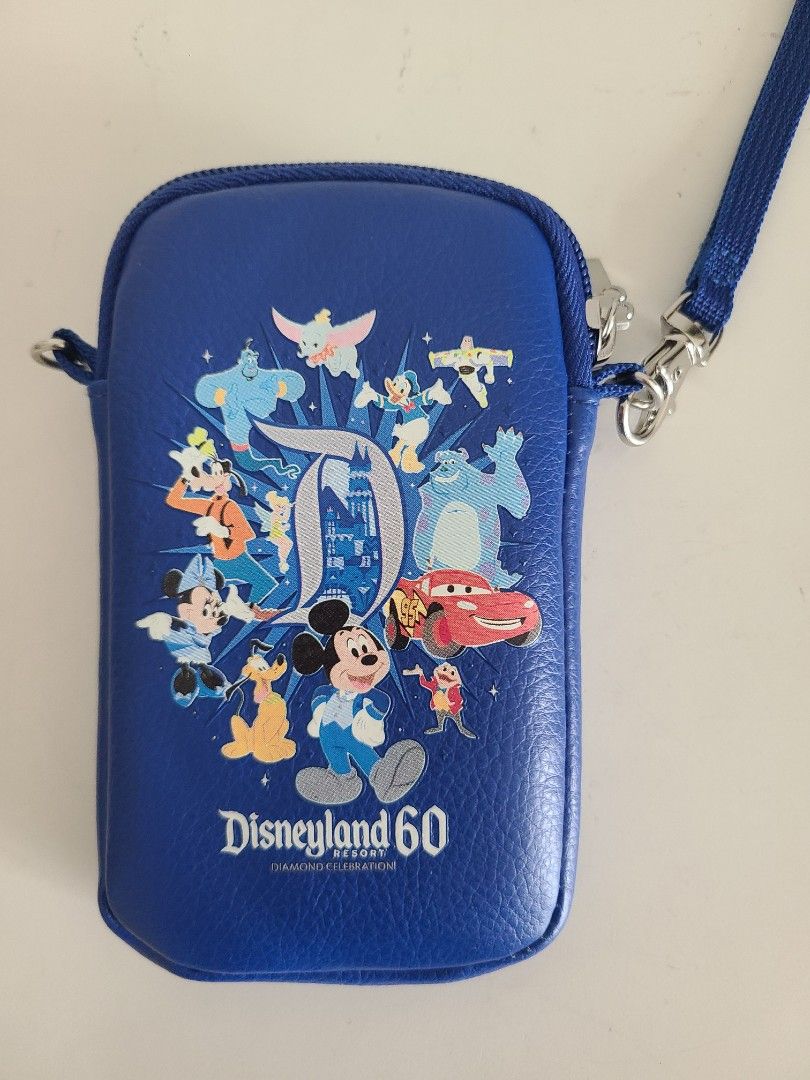 Rare Disneyland Resort 60th Diamond Anniversary Padded Pouch, Hobbies ...