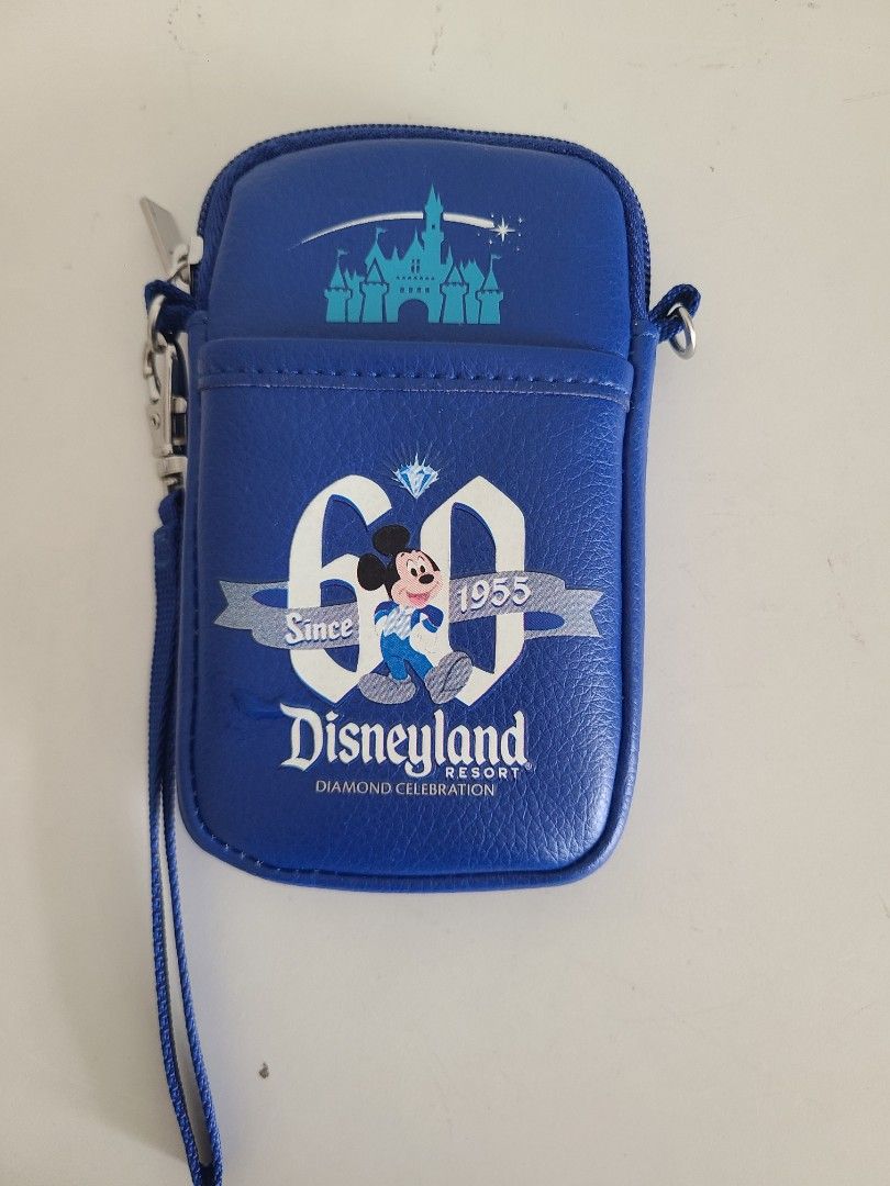 Rare Disneyland Resort 60th Diamond Anniversary Padded Pouch, Hobbies ...