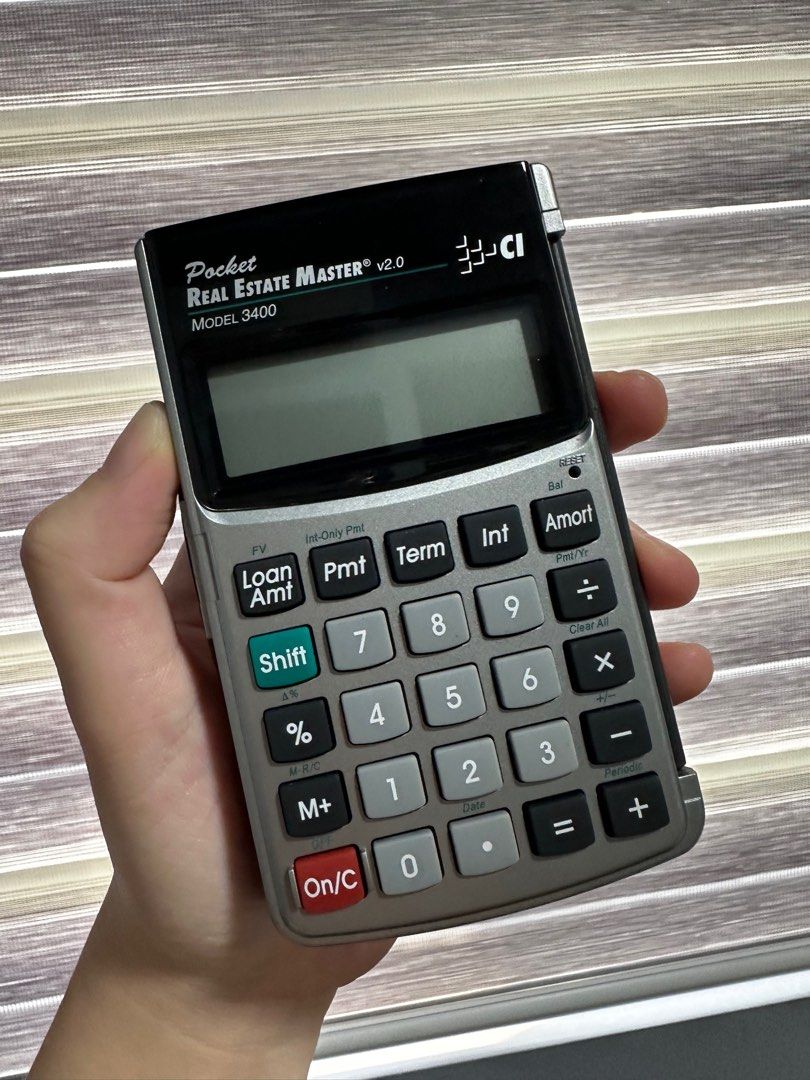 Property Real Estate RES Calculator (Notes and Cheat Sheet), Hobbies ...