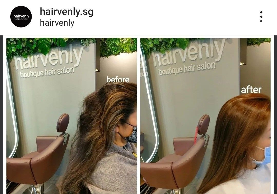 Rebonding, Hair Color, Scalp Treatment, Beauty & Personal Care, Hair on ...