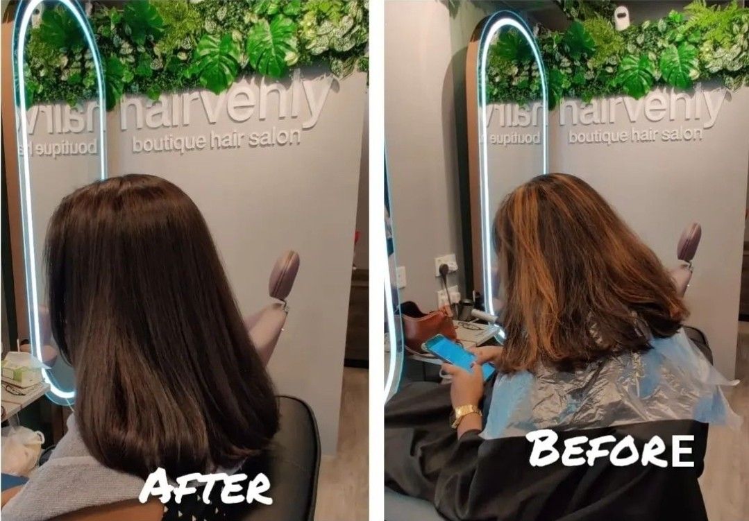 Rebonding, Hair Color, Scalp Treatment, Beauty & Personal Care, Hair ...