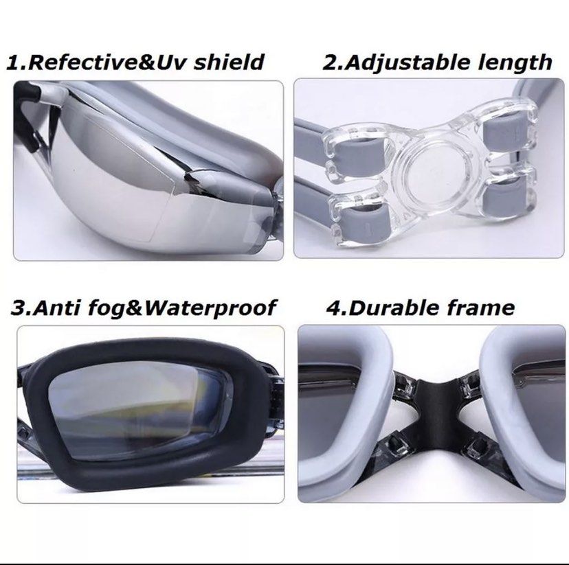 Reflective Goggles with Degree 5.0, Men's Fashion, Watches ...