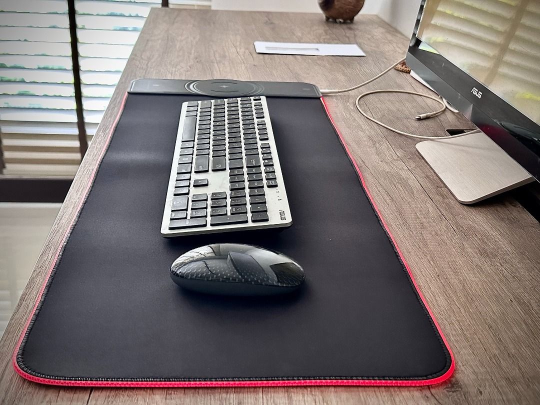 Wireless charging RGB ALIENWARE X TEAM LIQUID gaming mousepad ...