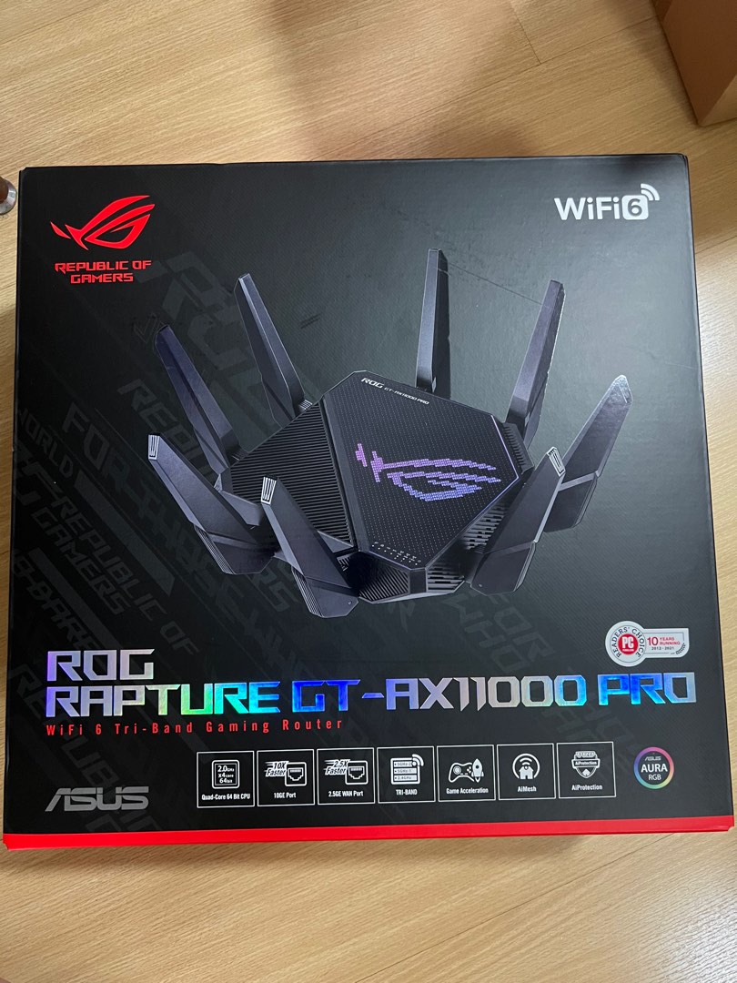 ROG Rapture GT-AX11000 Pro, Computers & Tech, Parts & Accessories ...