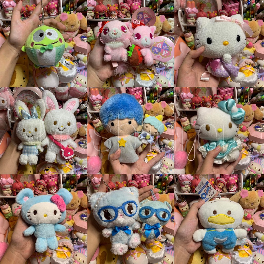 Sanrio Character plushies/plush charms, Hobbies & Toys, Toys & Games on ...