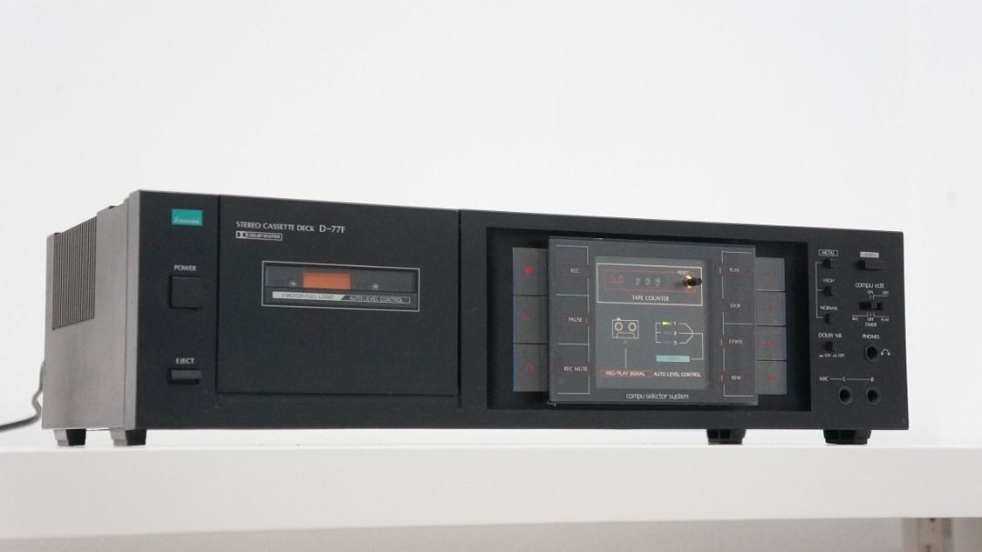 Sansui D-77F Vintage Single Stereo Cassette Deck, Audio, Other Audio ...