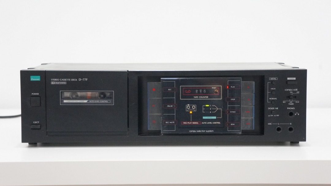Sansui D-77F Vintage Single Stereo Cassette Deck, Audio, Other Audio ...