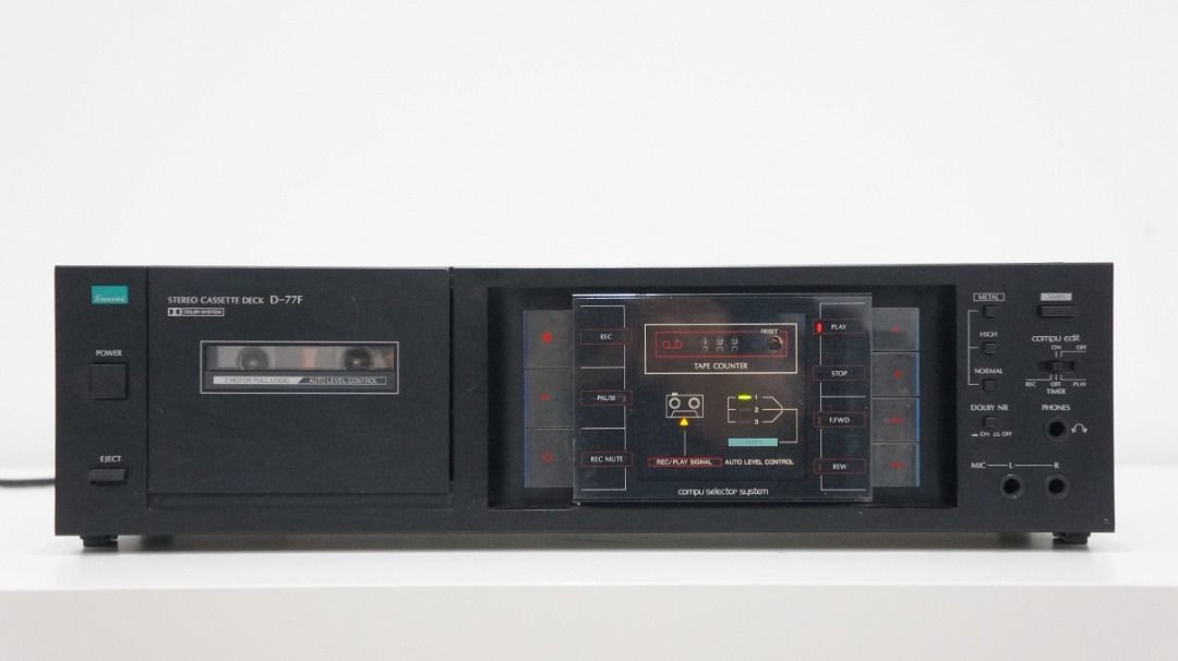 Sansui D-77F Vintage Single Stereo Cassette Deck, Audio, Other Audio ...