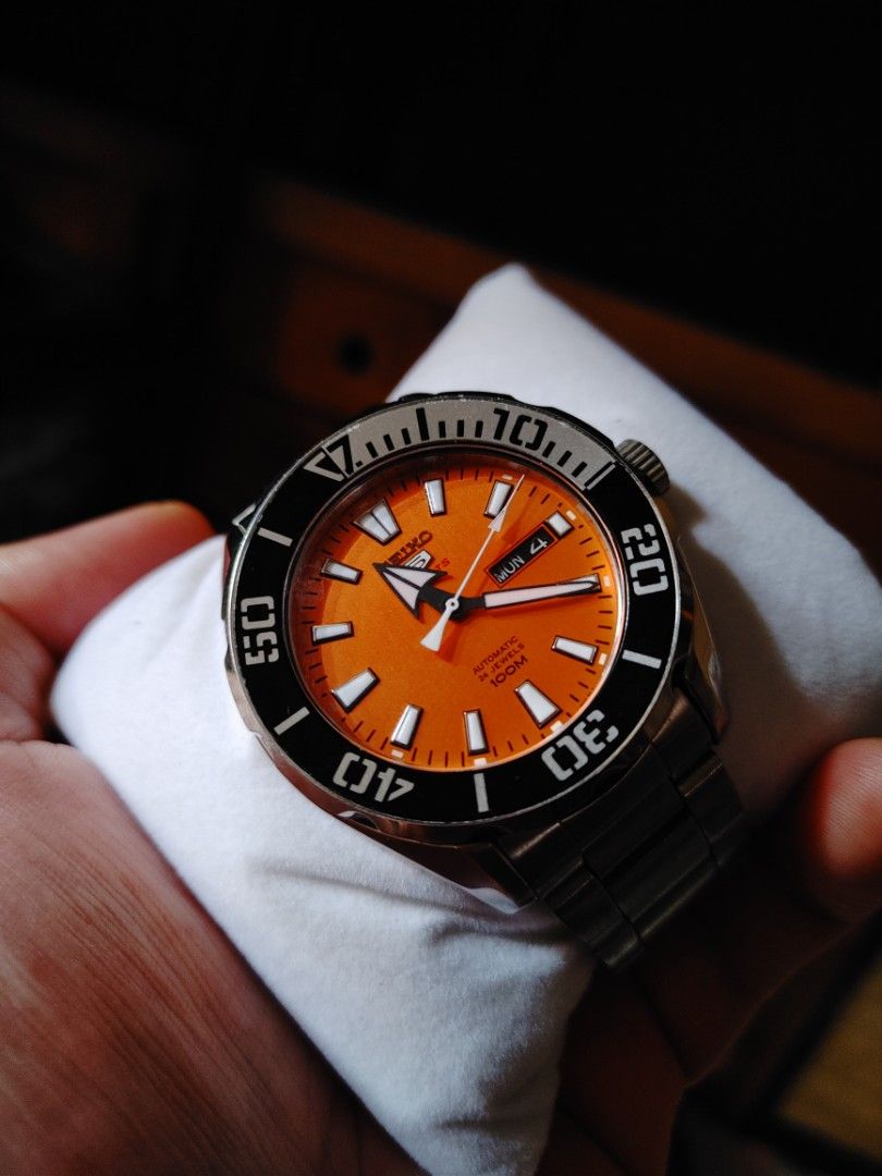 seiko 5 sports baby samurai, Men's Fashion, Watches & Accessories ...