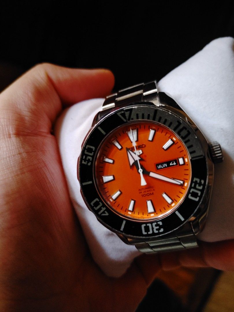 seiko 5 sports baby samurai, Men's Fashion, Watches & Accessories ...