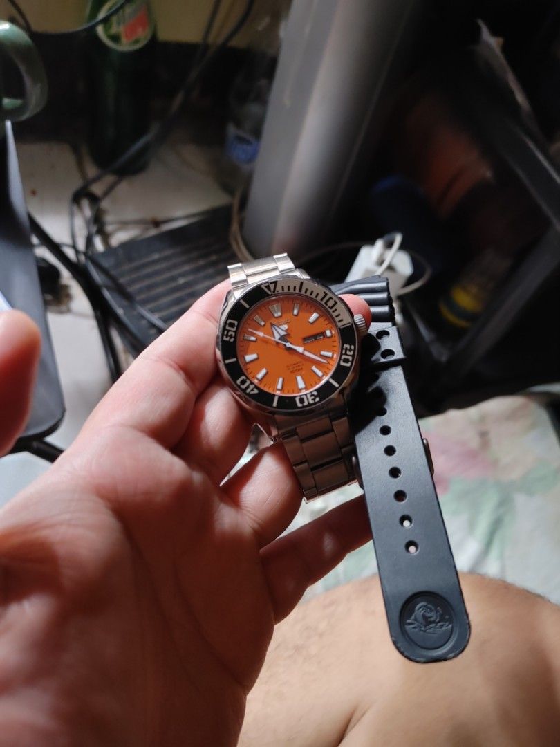 seiko 5 sports baby samurai, Men's Fashion, Watches & Accessories ...