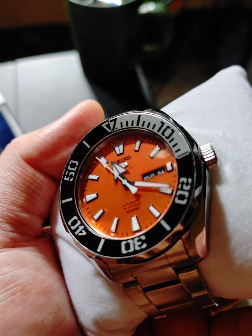 seiko 5 sports baby samurai, Men's Fashion, Watches & Accessories ...