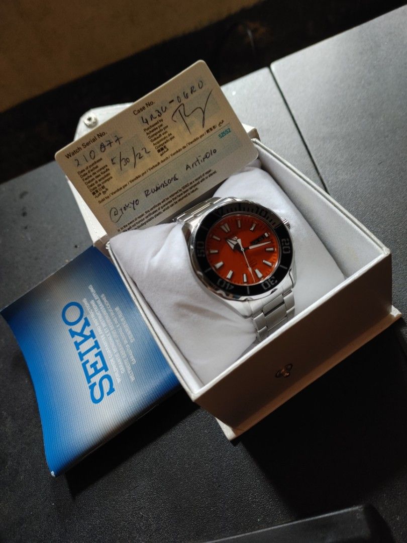 seiko 5 sports baby samurai, Men's Fashion, Watches & Accessories ...