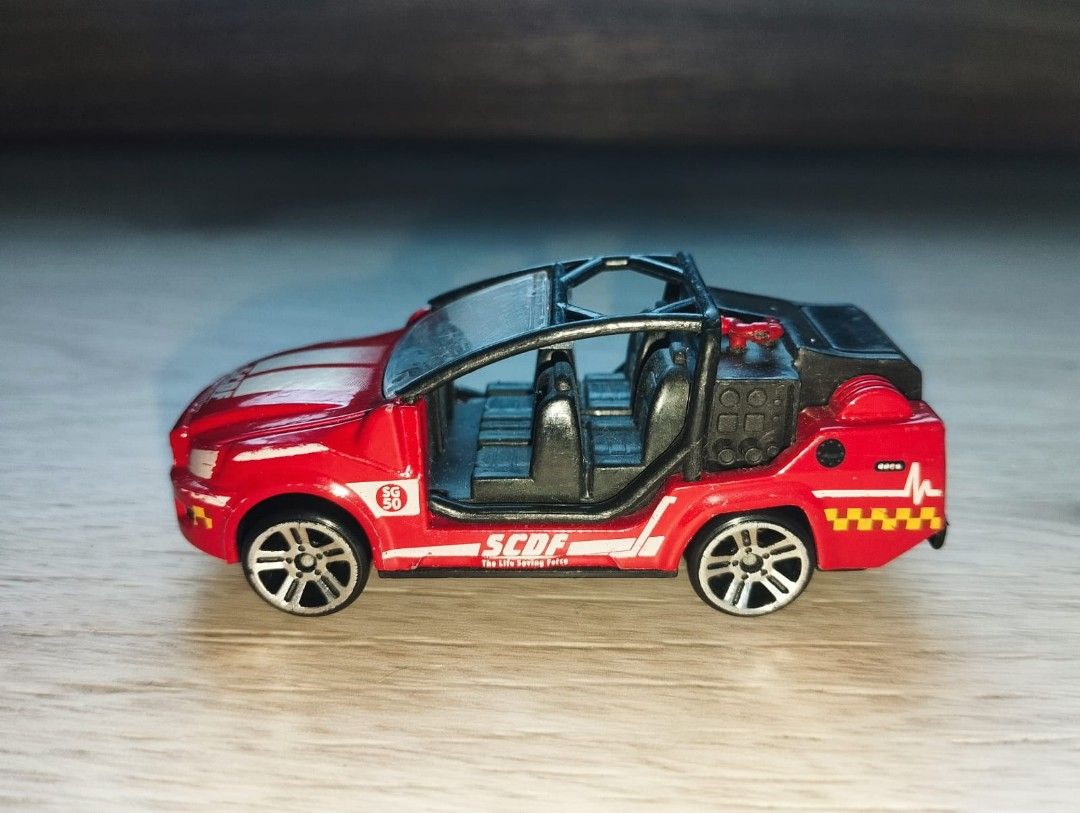 Last Piece rare SGFPC SCDF civil defense Light Fire Attack Vehicle ...