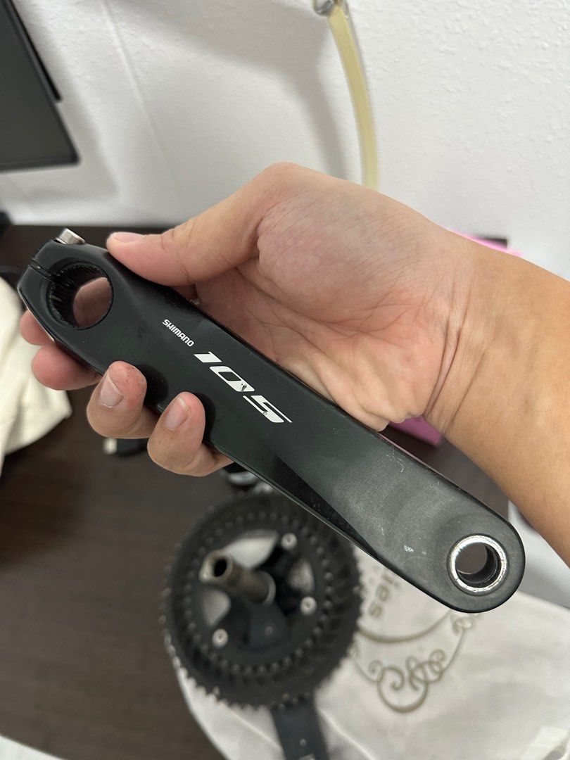 Shimano 105 Crankset, Sports Equipment, Bicycles & Parts, Parts ...