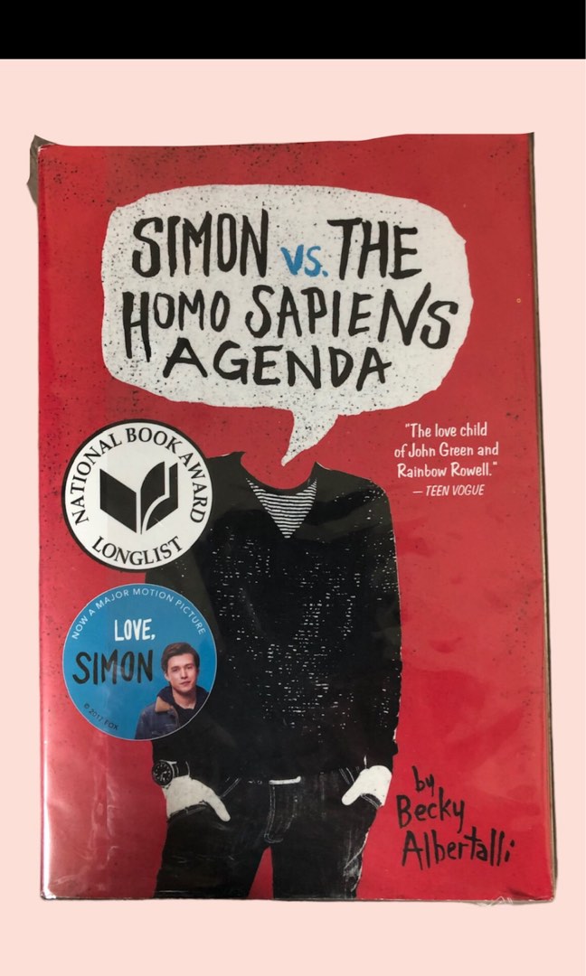 Simon vs the Homo Sapiens Agenda by Becky Albertalli (Please READ ...