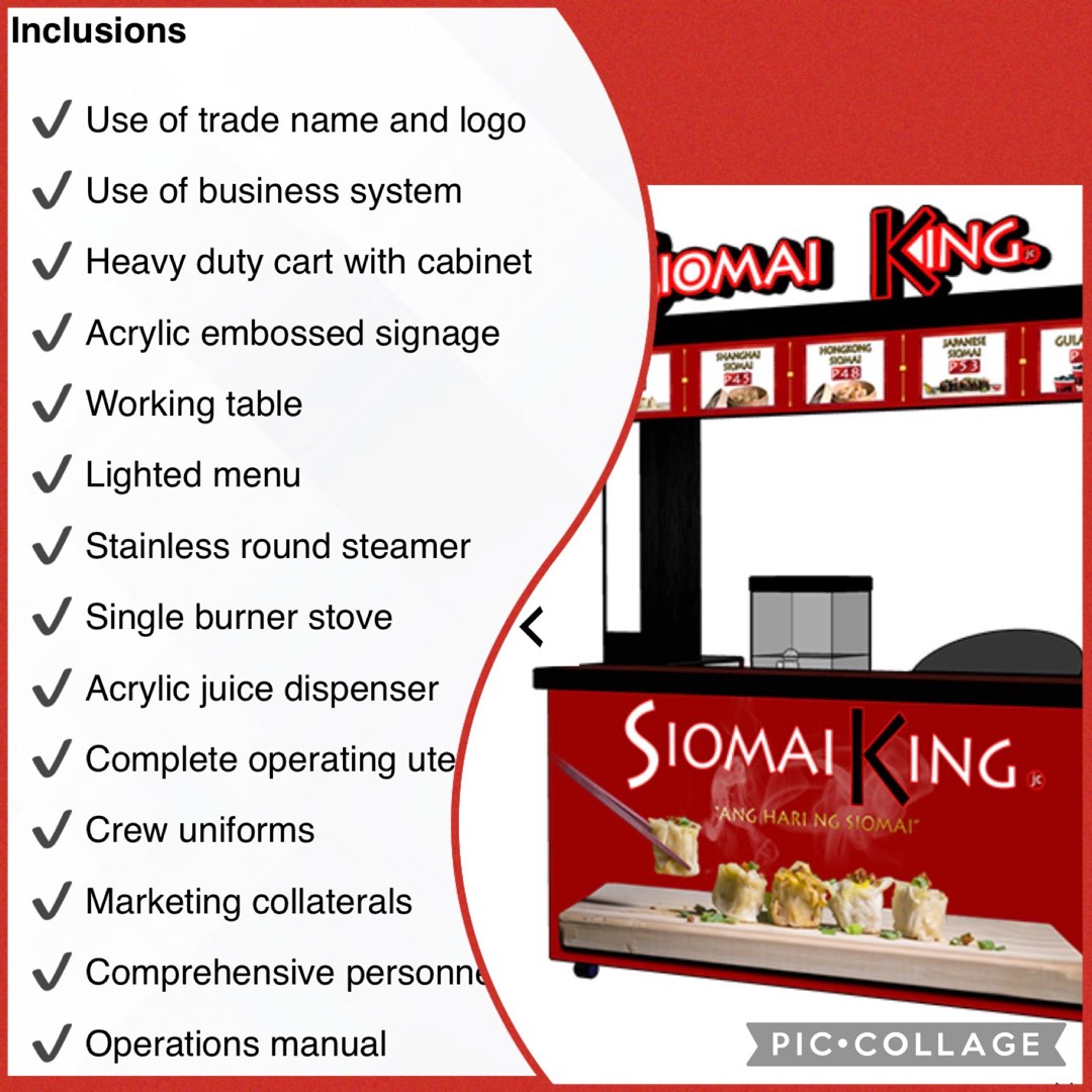Siomai King Foodcart for sale on Carousell