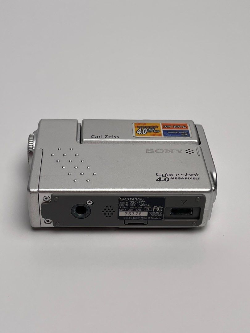 Sony DSC-F77 Cybershot Y2K Digicam CCD Digital Camera, Photography, Cameras on Carousell