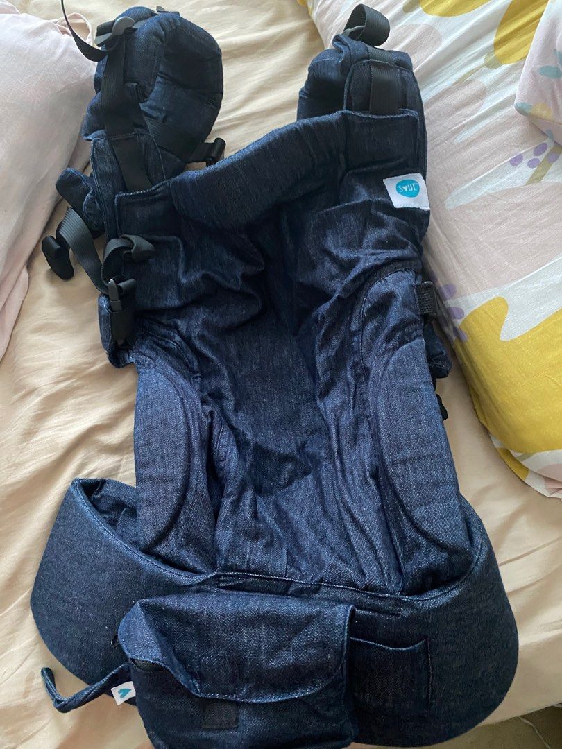 Denim Soul Sling Carrier, Babies & Kids, Going Out, Carriers & Slings ...