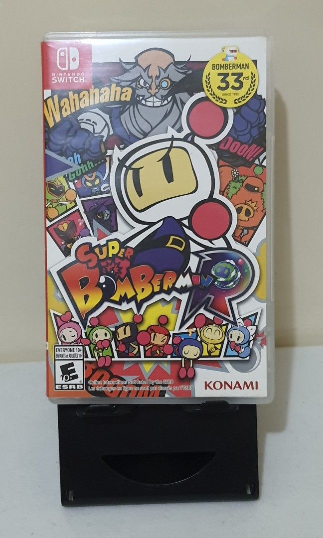 Super Bomberman Nintendo Switch Game, Video Gaming, Video Games ...