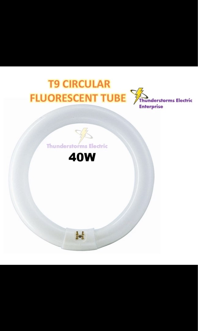 T9 Circular Fluorescents Tube 40w Round Ring Light Daylight White ...